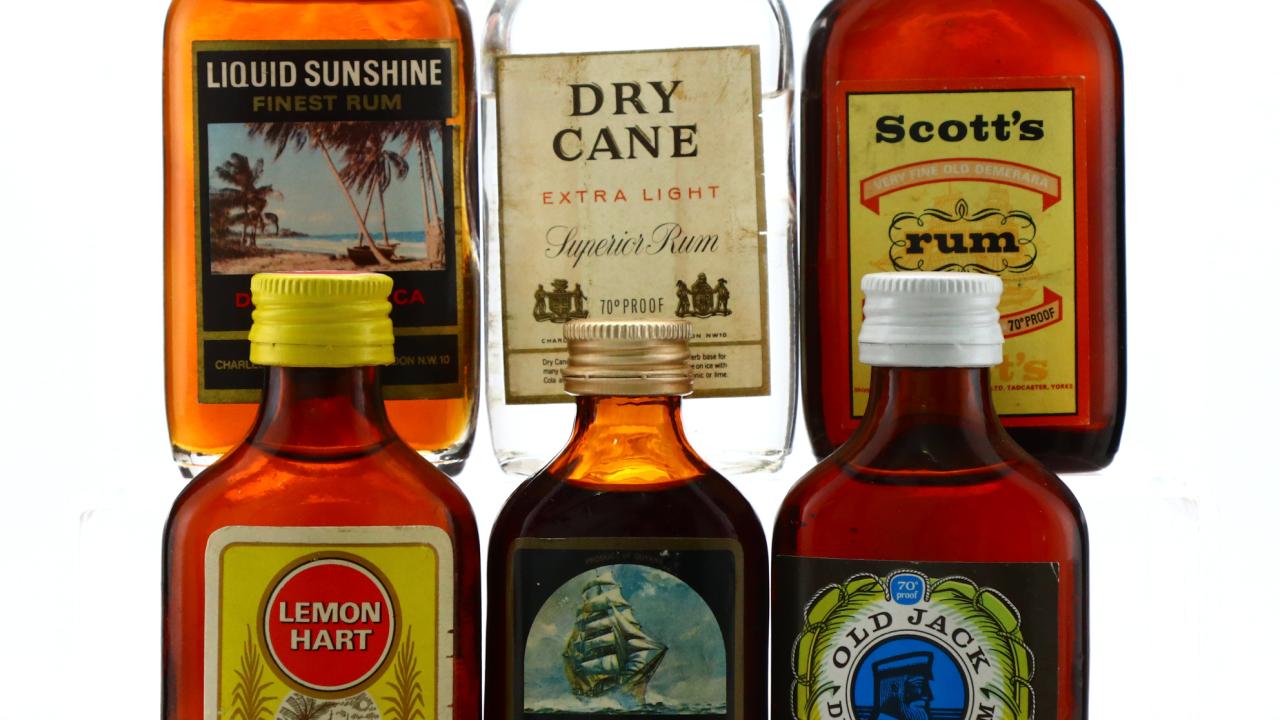 Rum Miniatures x 6 Rum | Rum Auctioneer