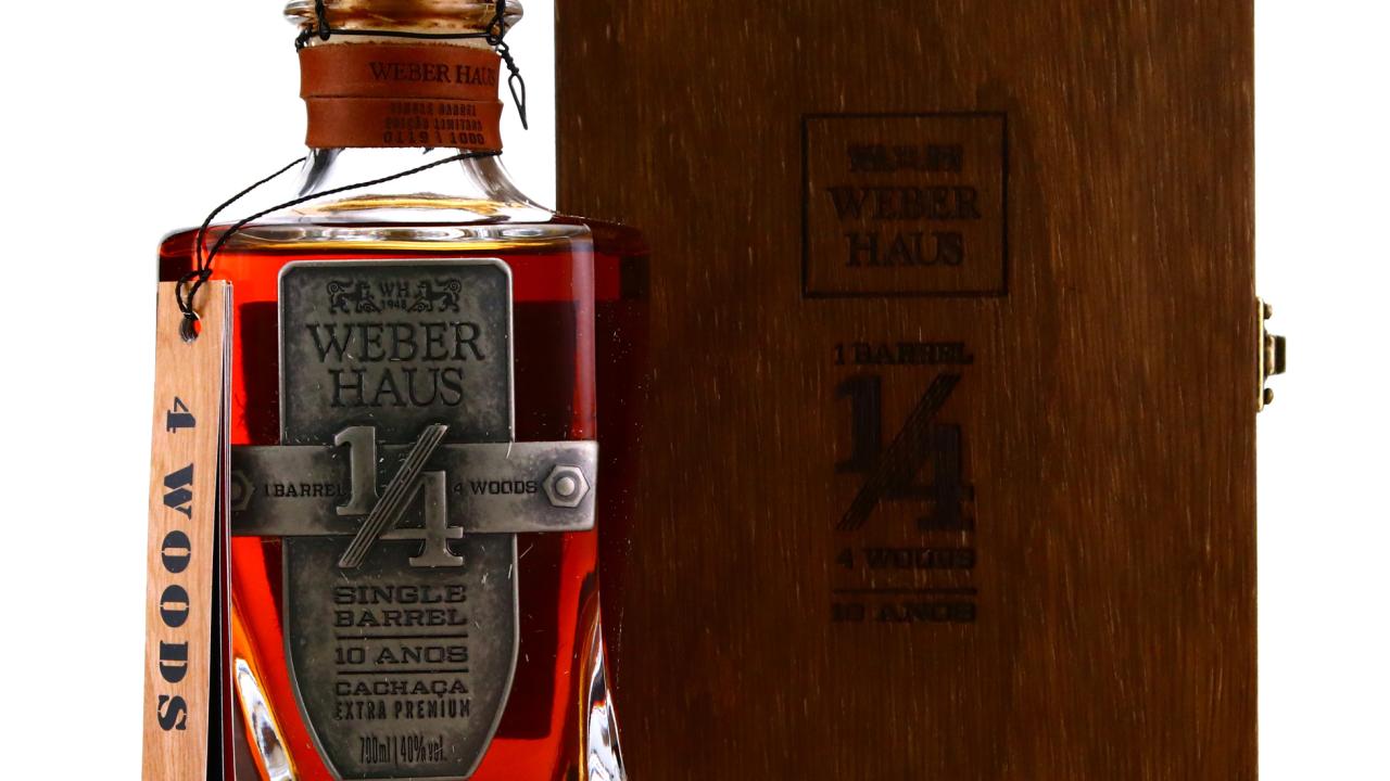 Weber Haus 10 Year Old Single Barrel Cachaca Rum | Rum Auctioneer