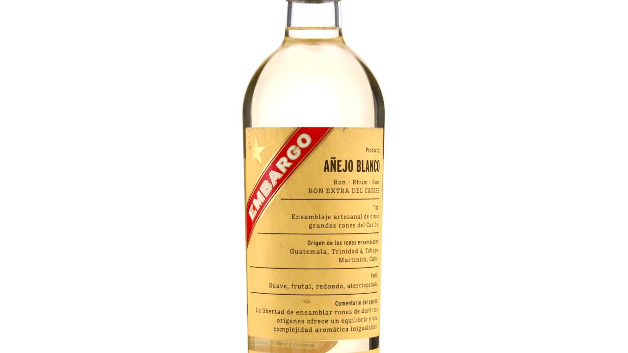 Embargo Anejo Blanco Rum | Rum Auctioneer