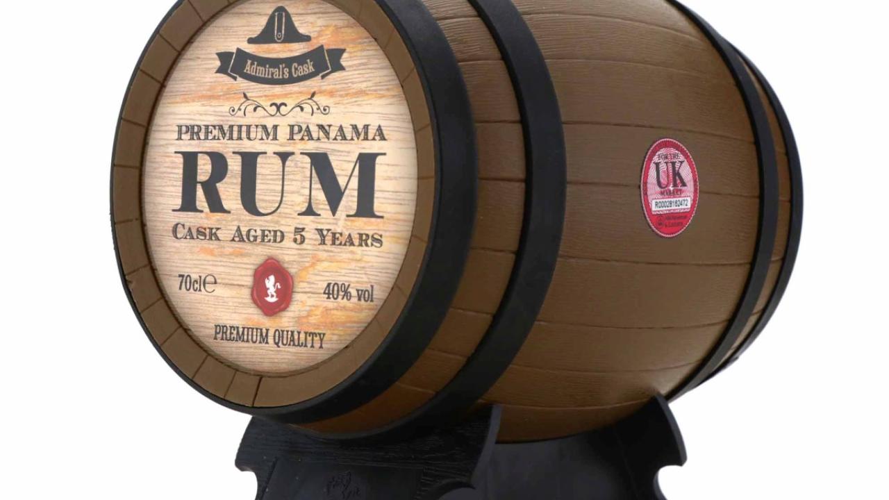 Admiral's Cask 5 Year Old Panama Rum Rum | Rum Auctioneer