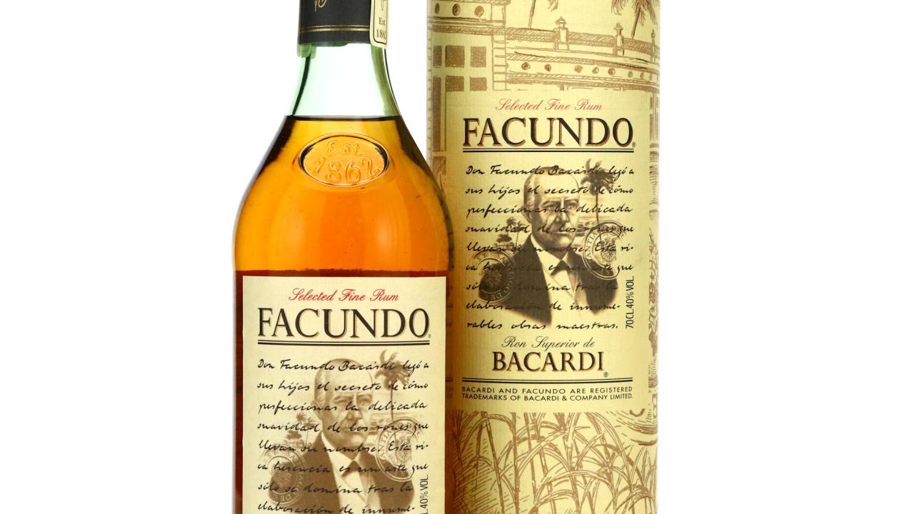 Bacardi Facundo Rum | Rum Auctioneer