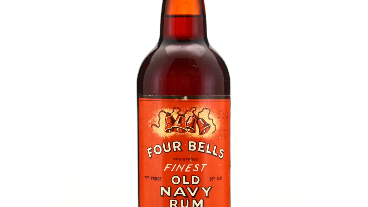 Four Bells Navy Rum 1960s Rum | Rum Auctioneer