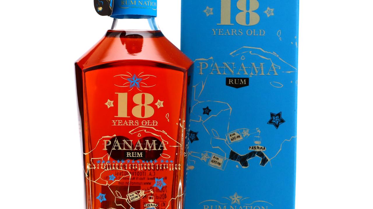 Panama Rum 18 Year Old Rum Nation Rum | Rum Auctioneer