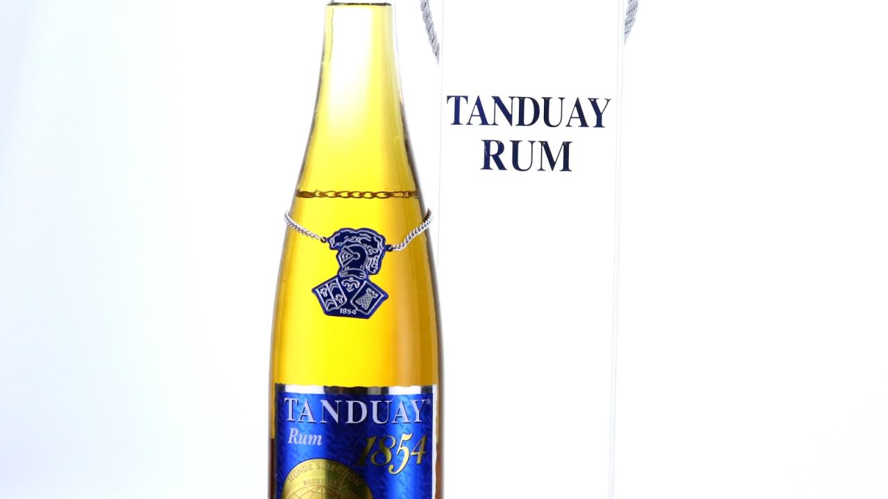 Tanduay 1854 Premium 15 Year Old Rum | Rum Auctioneer