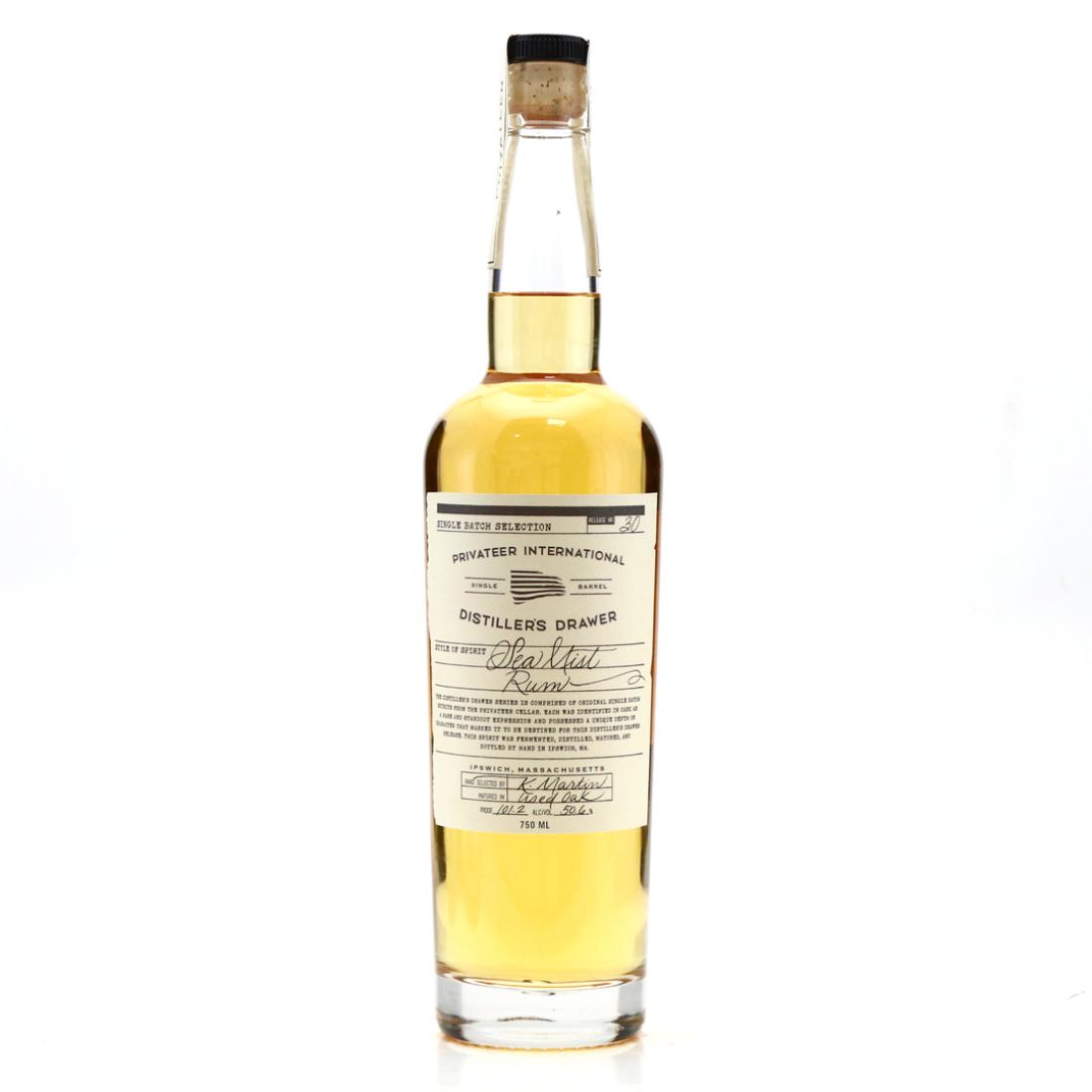 Privateer Distiller's Drawer #30 Sea Mist Rum | Rum Auctioneer