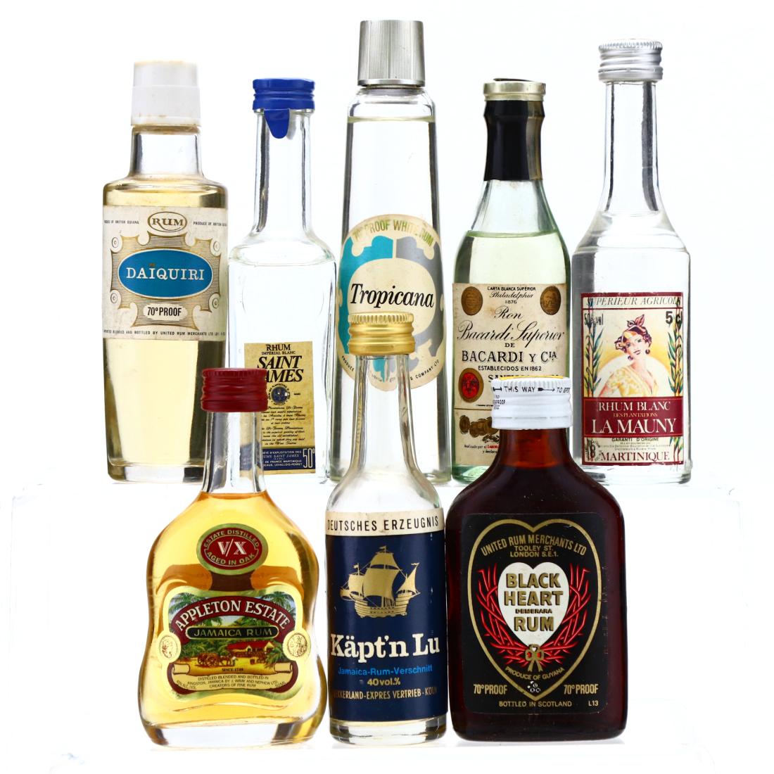 Rum Miniatures x 9 Rum | Rum Auctioneer