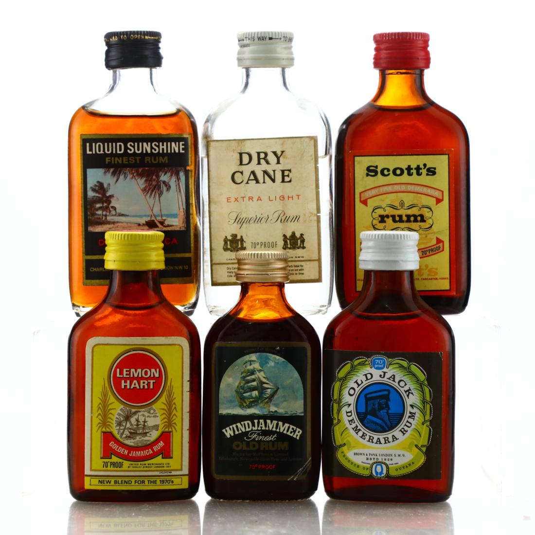 Rum Miniatures x 6 Rum | Rum Auctioneer