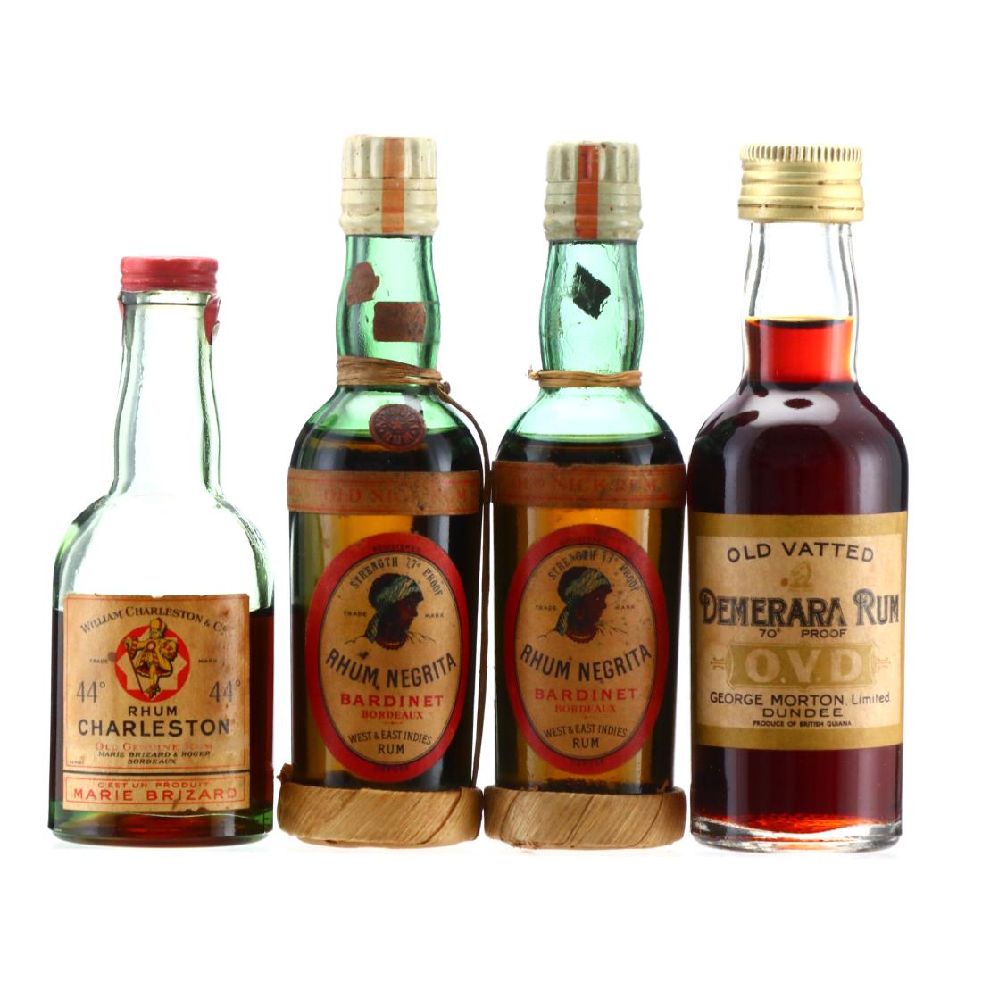 Rum Miniatures circa x 4 Rum | Rum Auctioneer