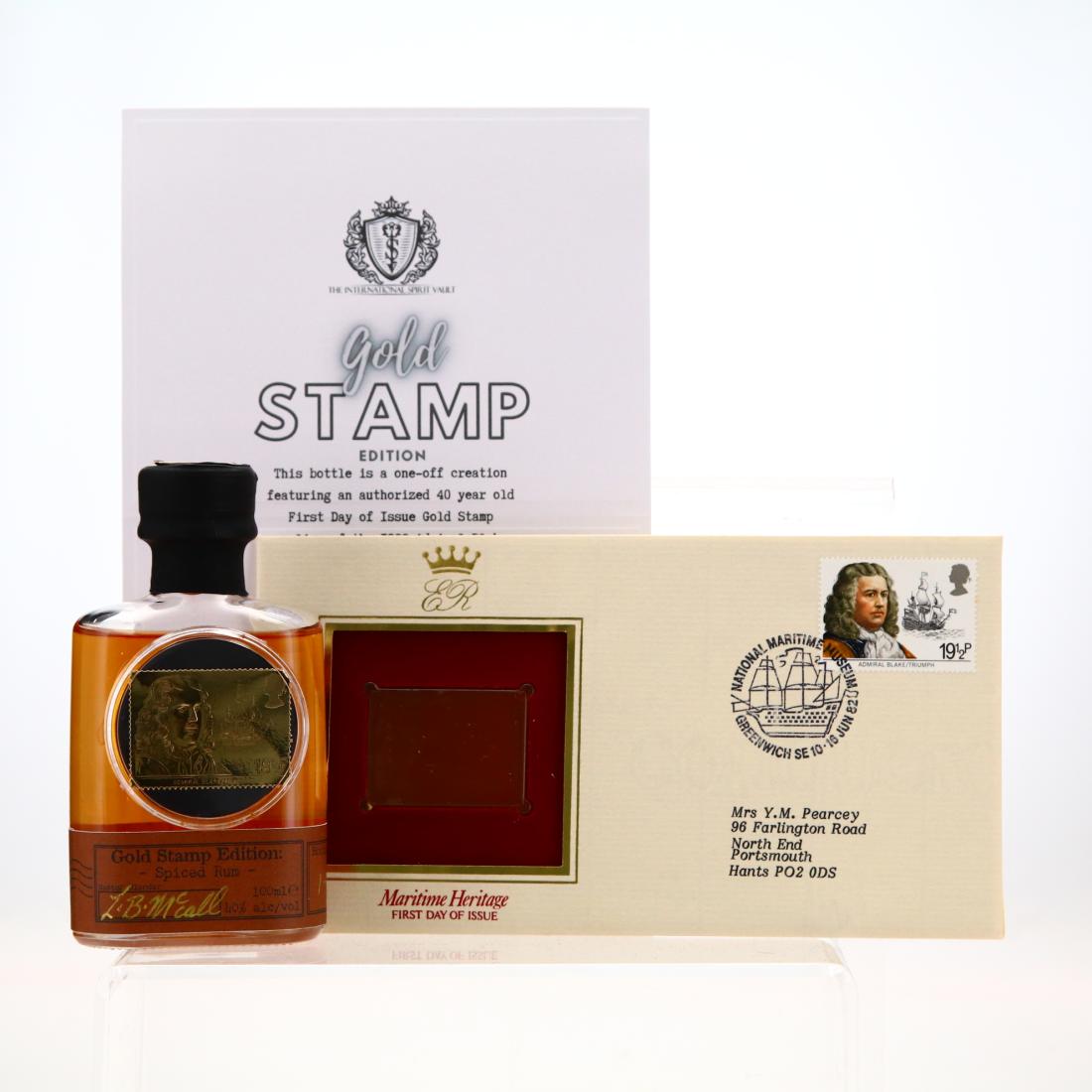 Gold Stamp Edition 4 Year Old Spiced Rum - Admiral Blake Rum | Rum ...