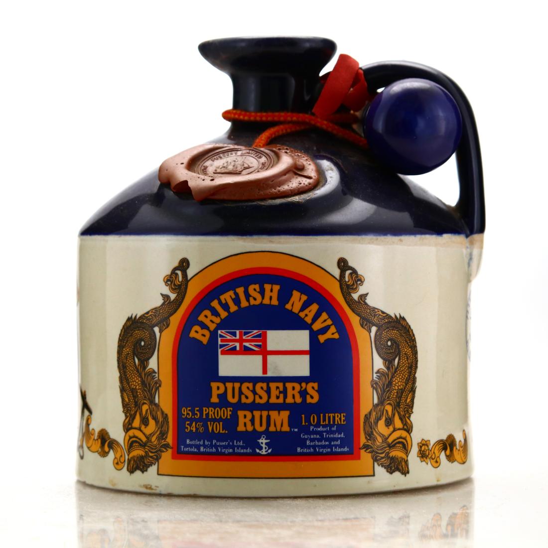 Pusser's British Navy Rum Decanter 1 Litre - Rum | Rum Auctioneer