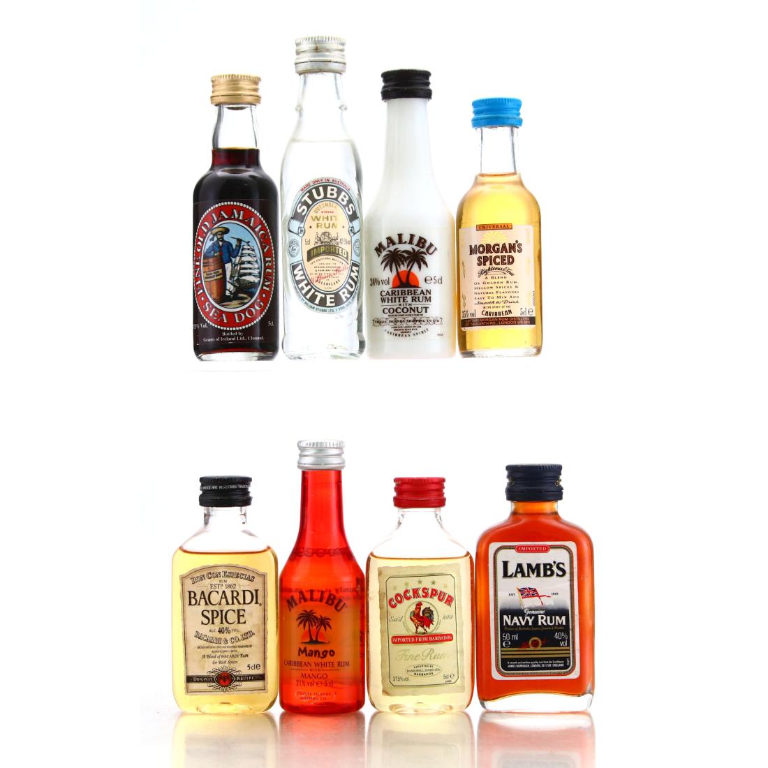 Rum Miniatures x 8 Rum | Rum Auctioneer