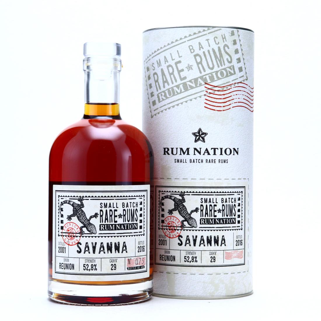 Savanna 2001 Rum Nation Small Batch Rum | Rum Auctioneer