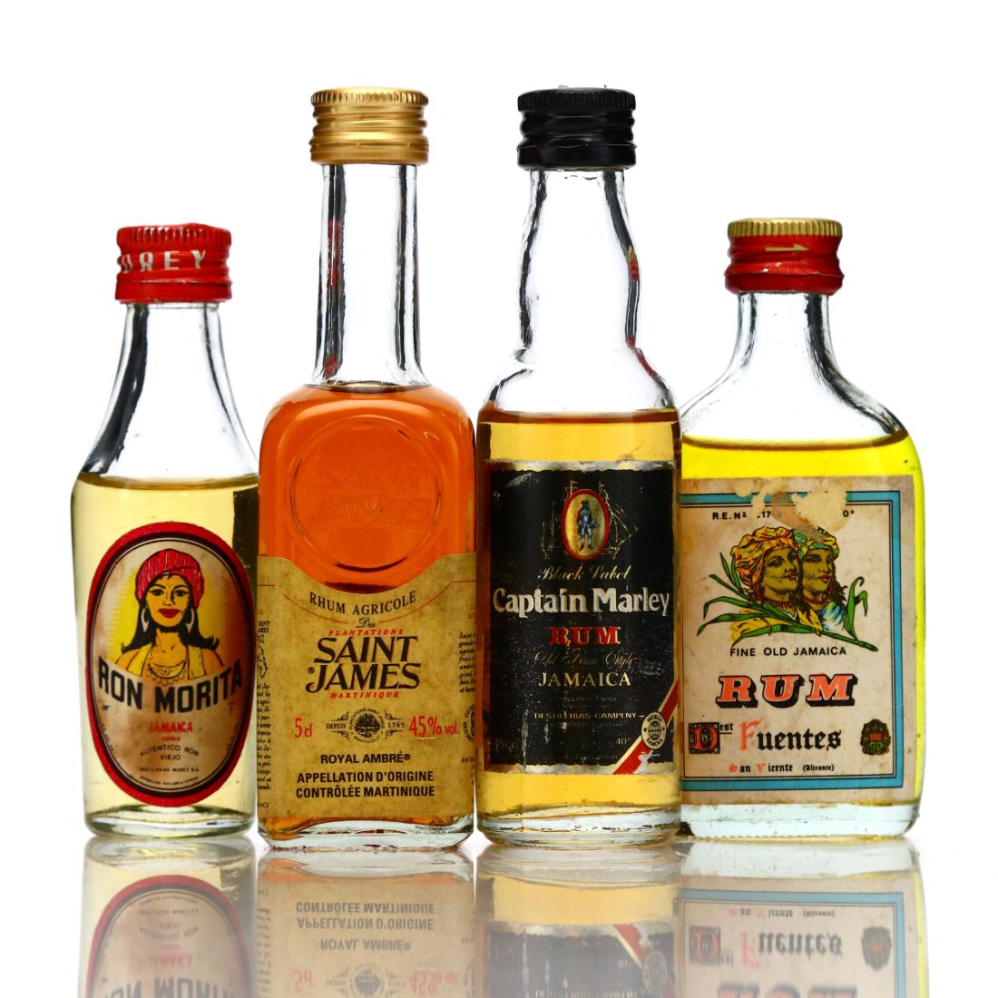Rum Miniatures x 4 Rum | Rum Auctioneer