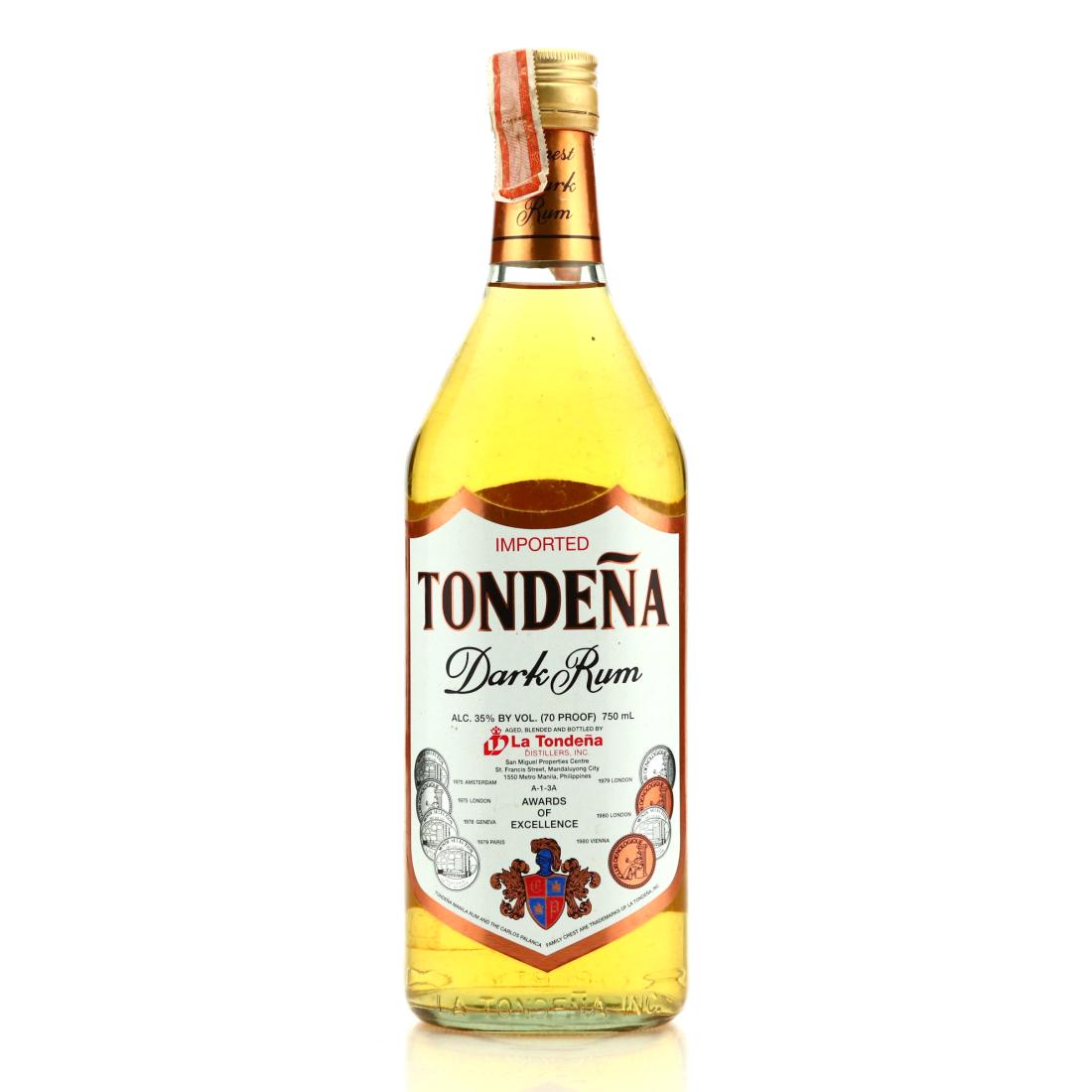 Tondena Dark Rum Rum | Rum Auctioneer