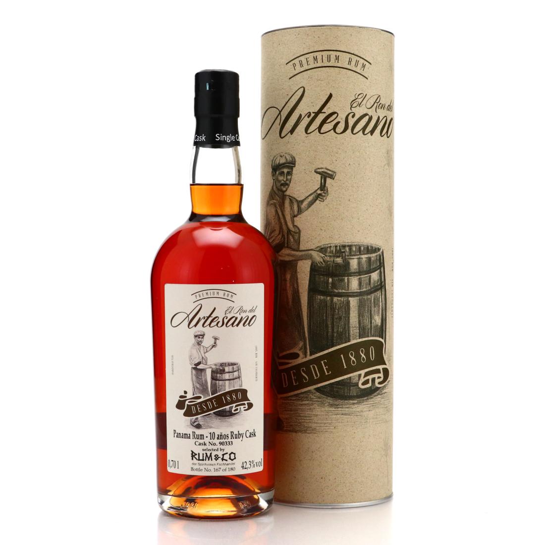 Panama Rum 10 Year Old El Ron del Artesano Rum | Rum Auctioneer