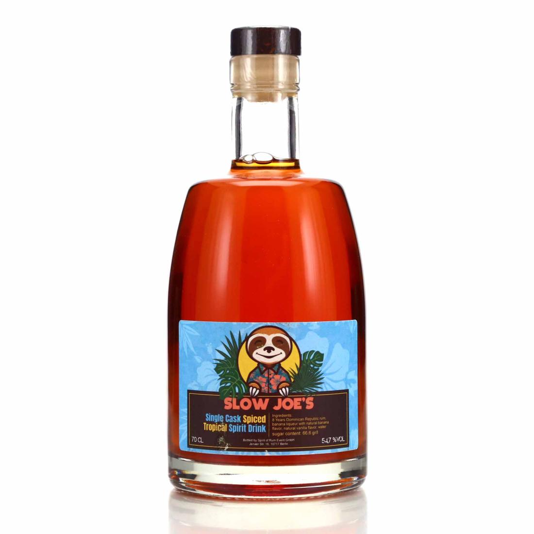 Slow Joe's 8 Year Old Single Cask Spiced Rum Rum | Rum Auctioneer