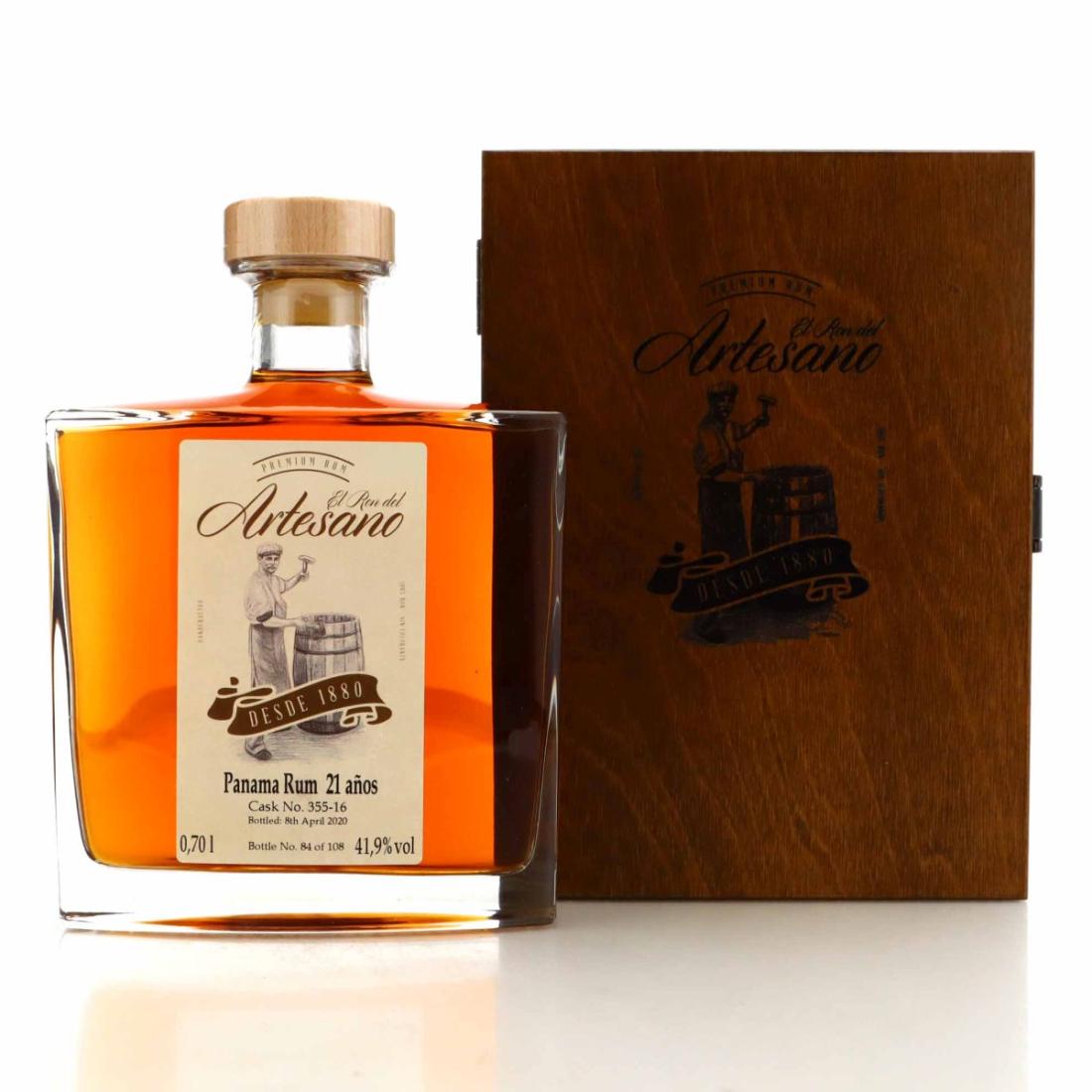Panama Rum 21 Year Old El Ron del Artesano Rum | Rum Auctioneer
