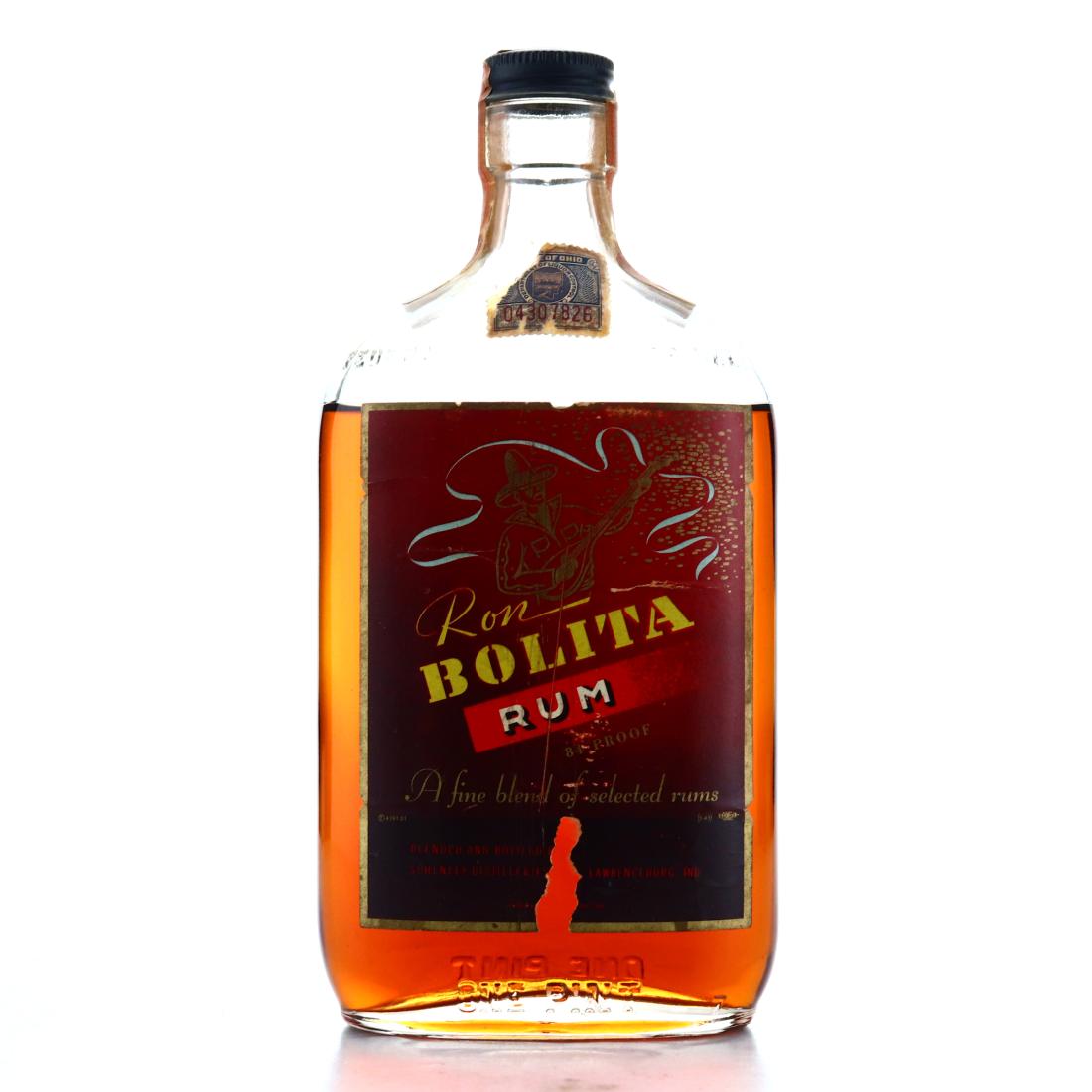 Ron Bolita Rum 1 Pint 1940s Rum | Rum Auctioneer